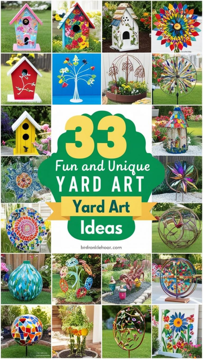 33 Fun DIY Yard Art Ideas to Spark Your Creativity - Spesh View