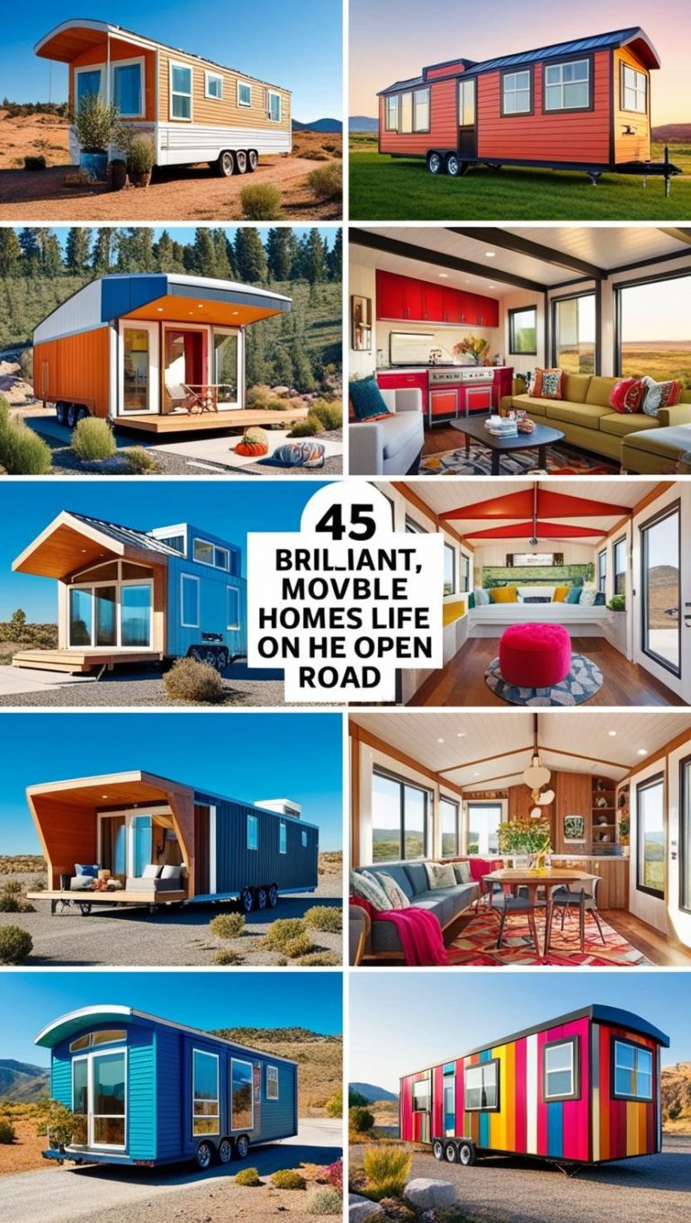 45 Brilliant Movable Mobile Home Ideas for Life on the Open Road ...