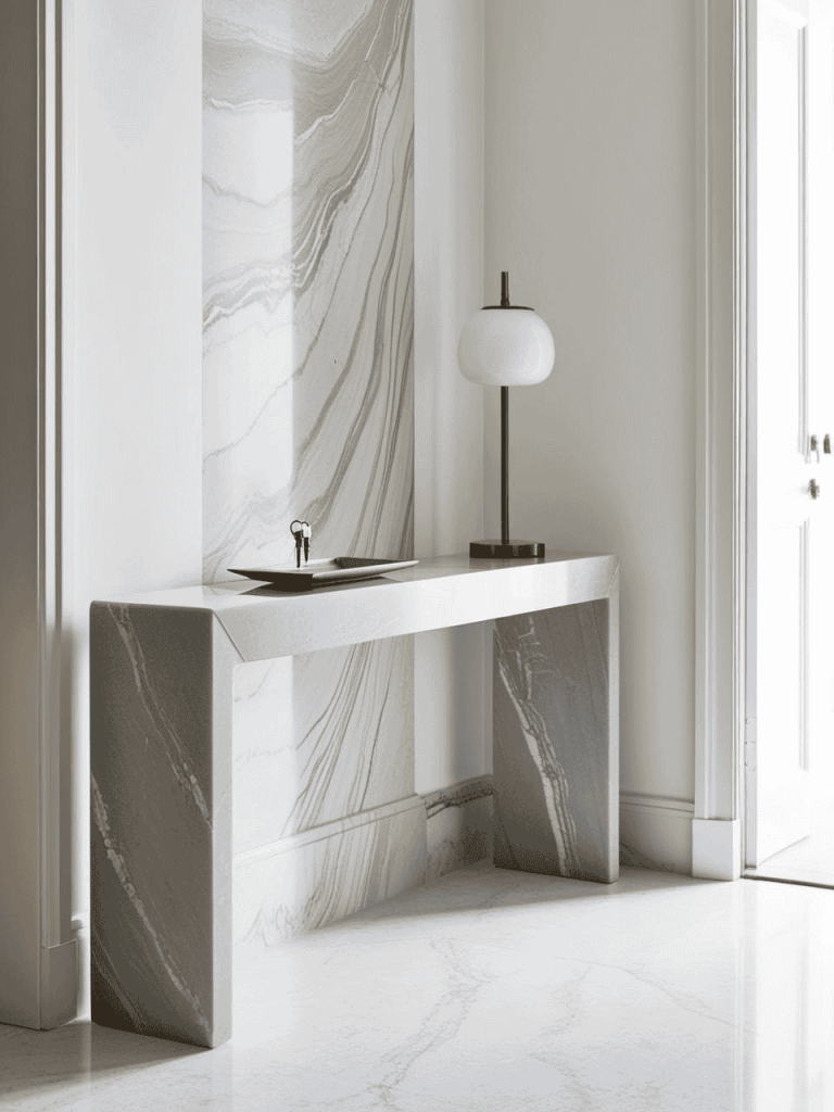 25 Creative Interior Marble Decor Ideas for Home - Spesh View
