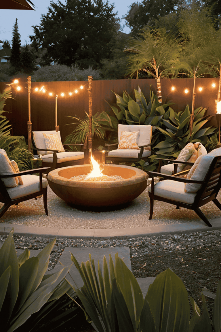 32 Stunning Outdoor Fire Pit Design Ideas for Your Backyard Glow ...