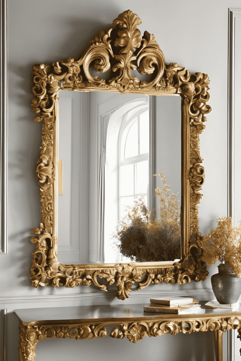 25 Gorgeous Indoor Mirror Design Ideas to Brighten Your Home - Spesh View