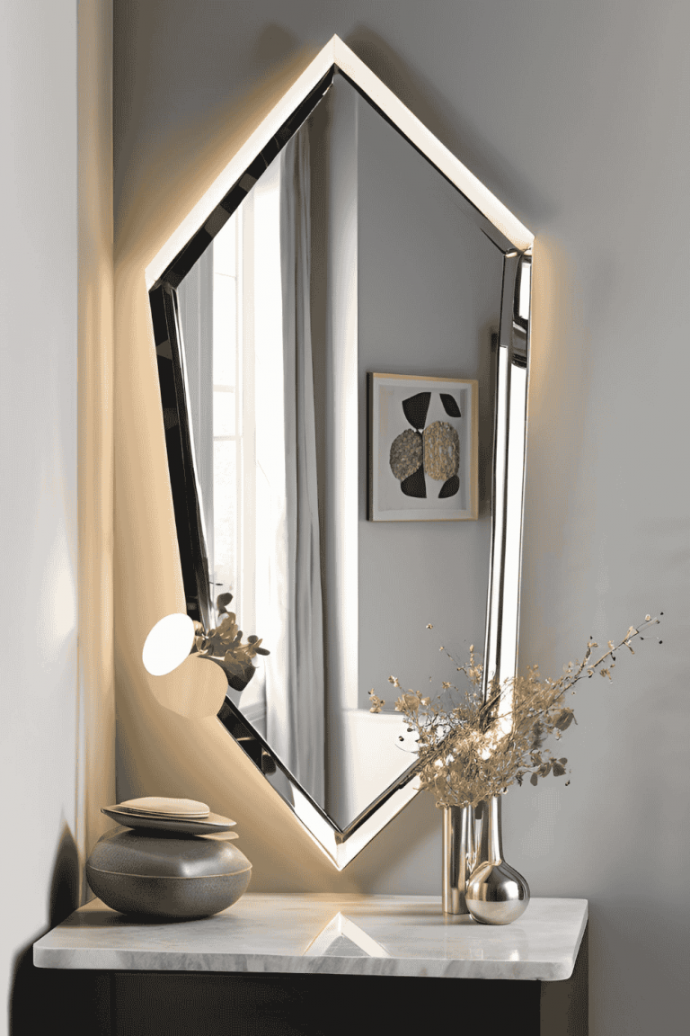 25 Gorgeous Indoor Mirror Design Ideas to Brighten Your Home - Spesh View