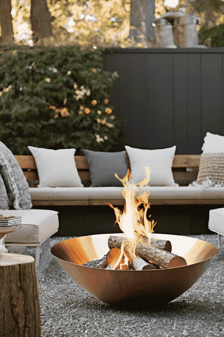 32 Stunning Outdoor Fire Pit Design Ideas for Your Backyard Glow ...