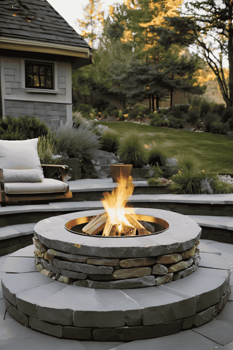 32 Stunning Outdoor Fire Pit Design Ideas for Your Backyard Glow ...