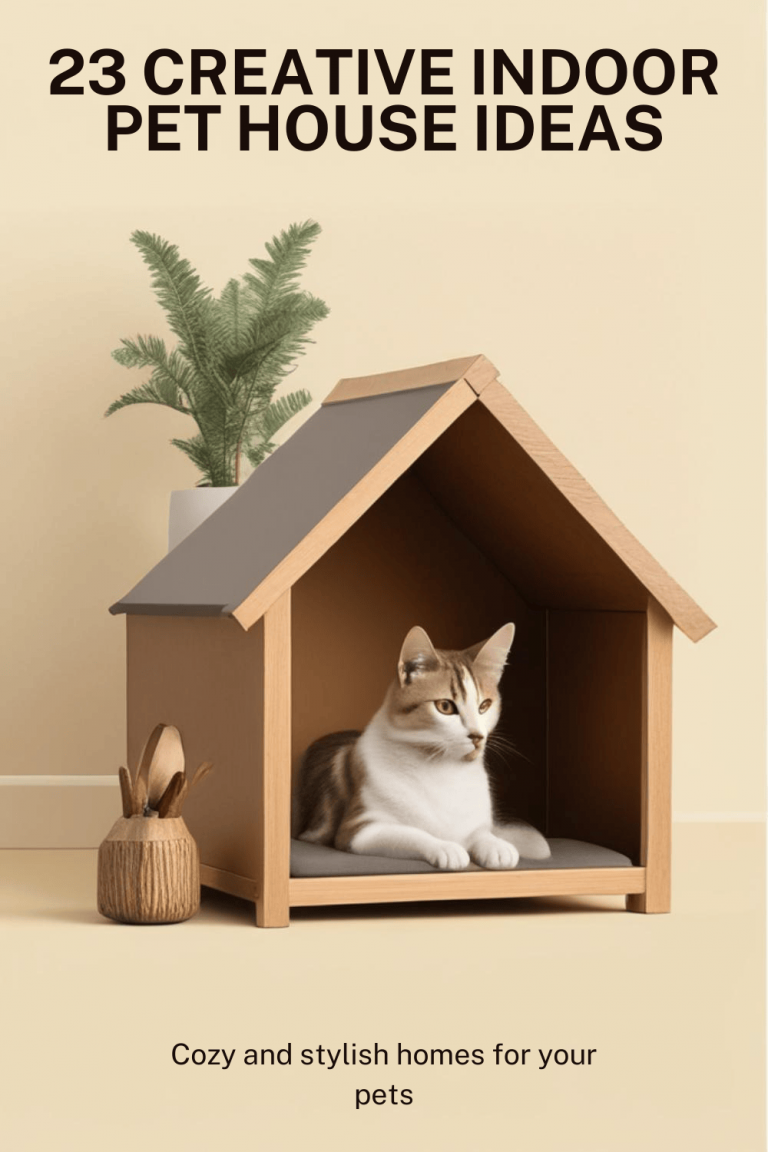 23 Creative and Beautiful Indoor Pet House Ideas - Spesh View