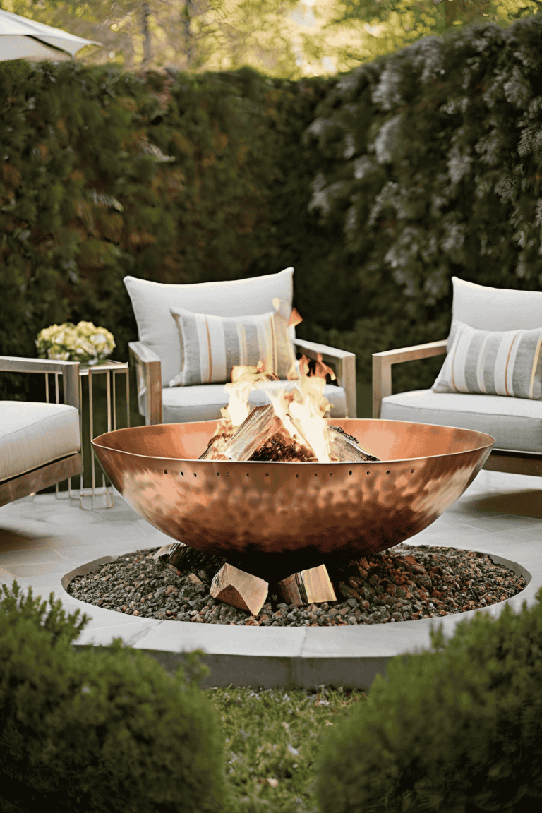 32 Stunning Outdoor Fire Pit Design Ideas for Your Backyard Glow ...