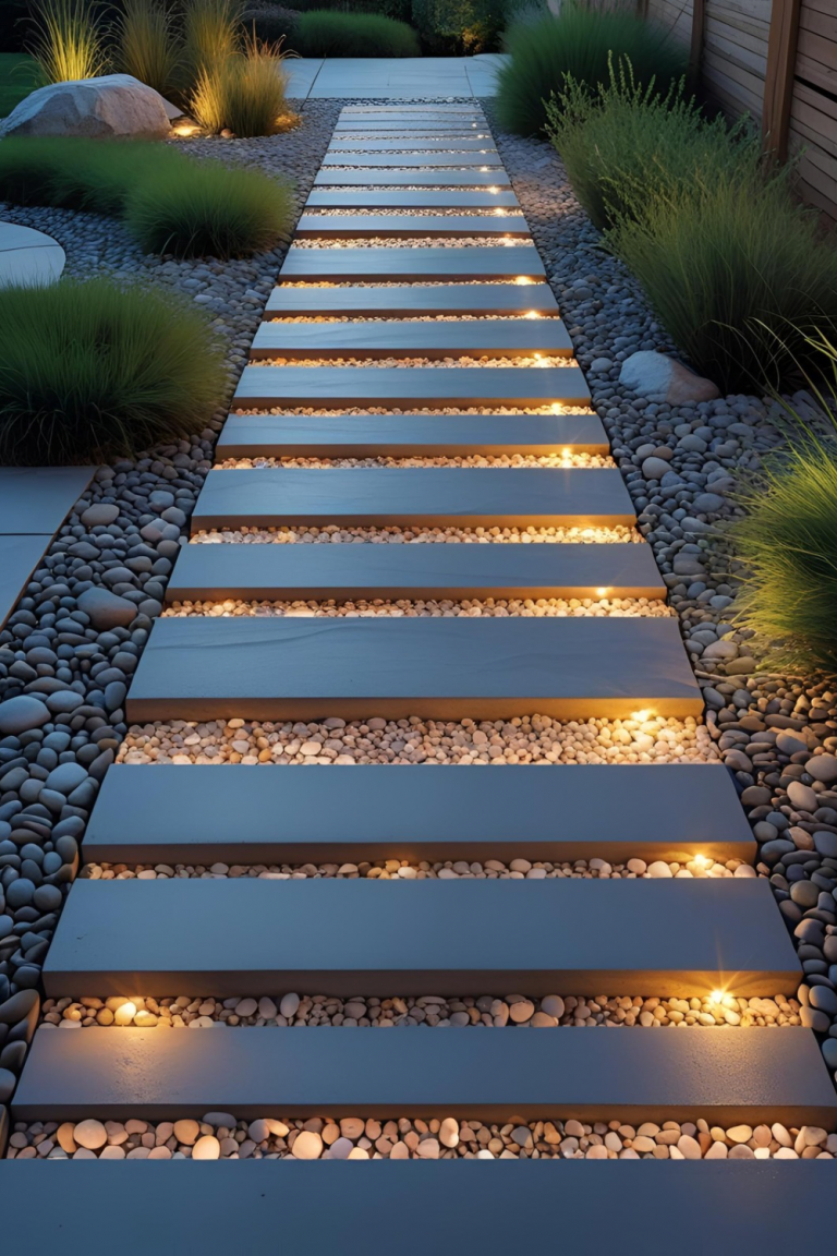 19 Stylish Stone Walkway Designs for Your Home and Garden - Spesh View