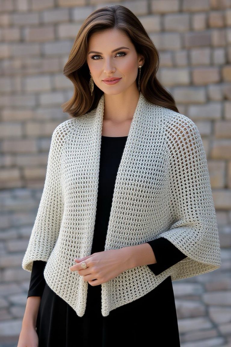 22 Free Crochet Shrug & Bolero Patterns for Effortless Style - Spesh View