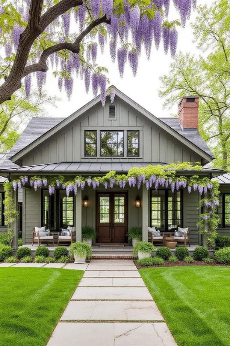 19 Stunning Ranch Style Home Exteriors for a Fresh Makeover - Spesh View