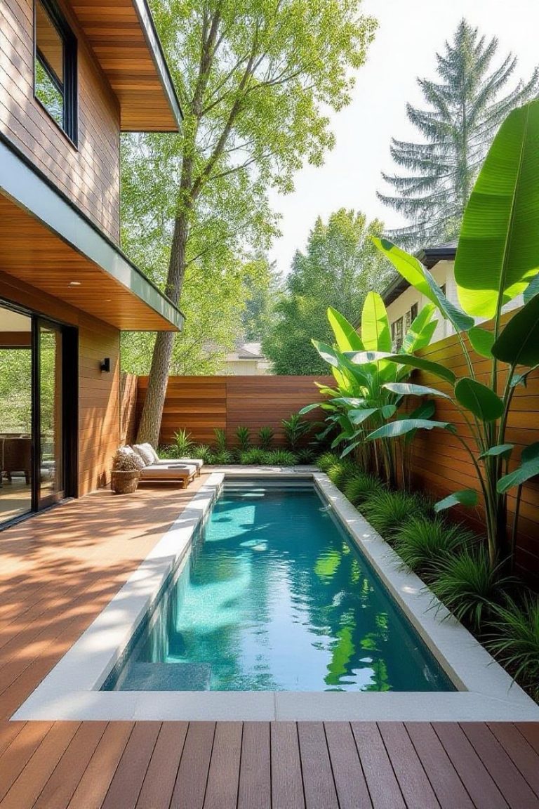 21 Creative Small Backyard Pool Designs to Upgrade Your Home - Spesh View