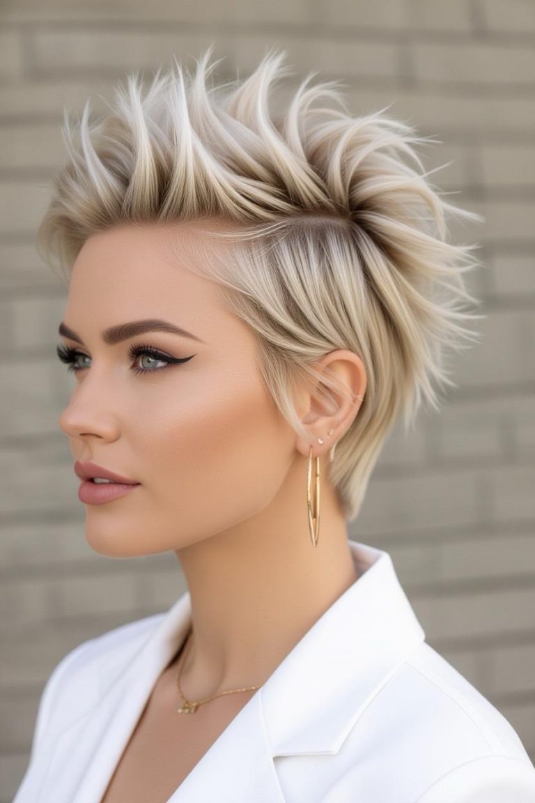 15 Chic Short Spiky Hairstyles to Rock with Confidence - Spesh View