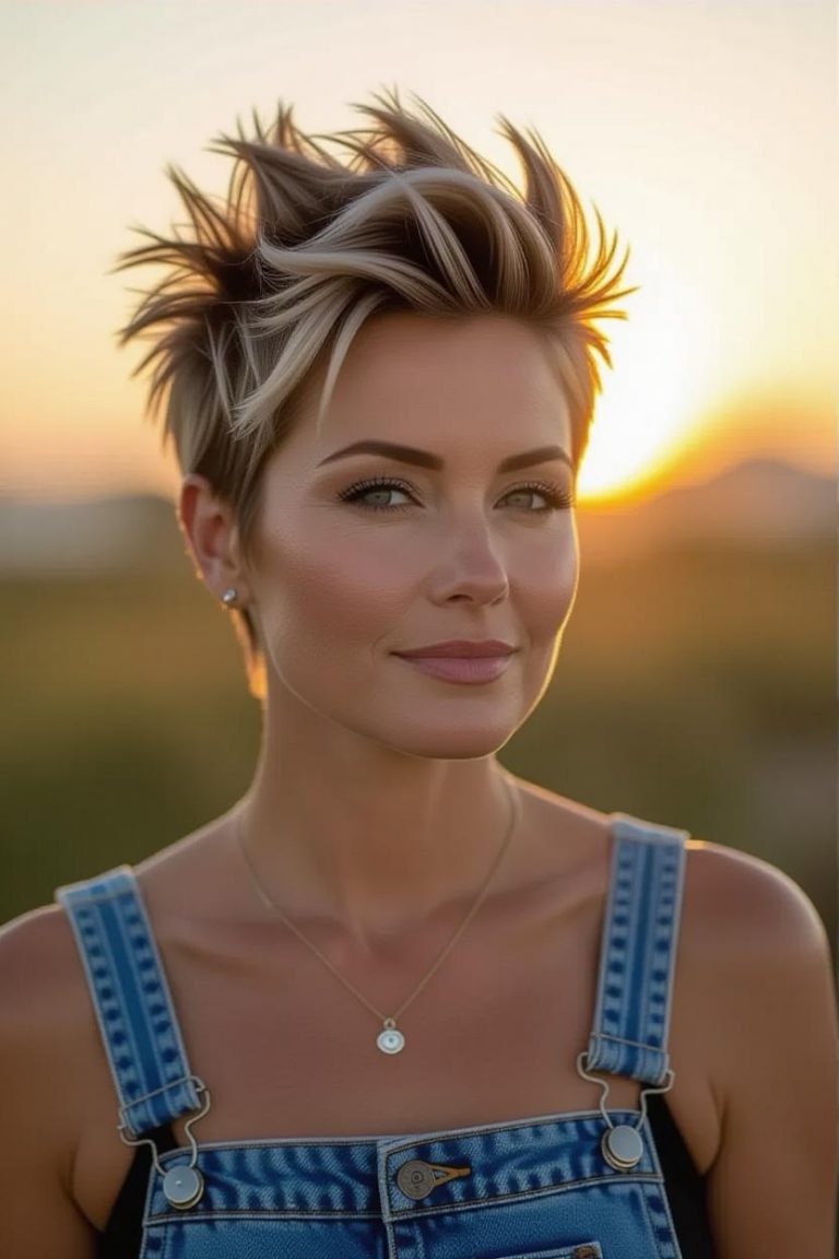 15 Chic Short Spiky Hairstyles to Rock with Confidence - Spesh View