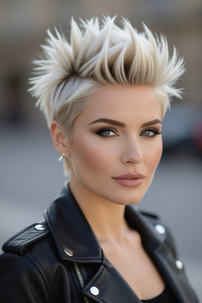 15 Chic Short Spiky Hairstyles to Rock with Confidence - Spesh View