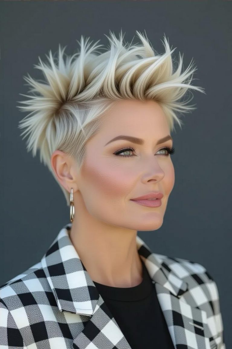 15 Chic Short Spiky Hairstyles to Rock with Confidence - Spesh View