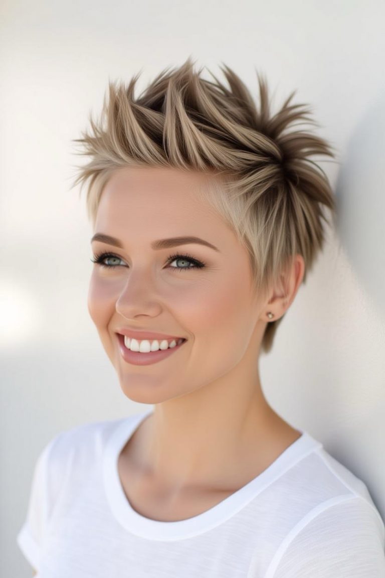 15 Chic Short Spiky Hairstyles to Rock with Confidence - Spesh View