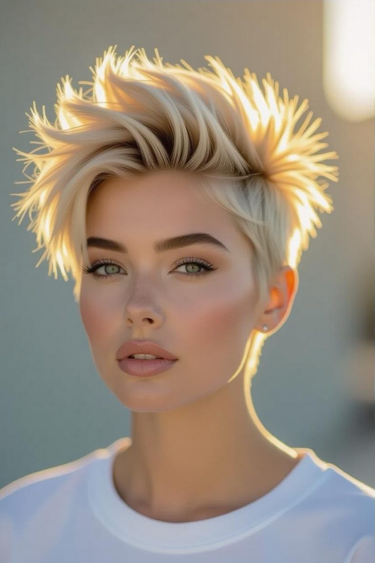 15 Chic Short Spiky Hairstyles to Rock with Confidence - Spesh View