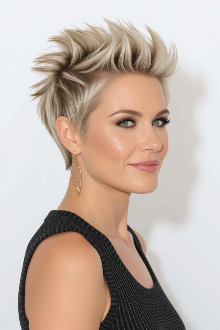 15 Chic Short Spiky Hairstyles to Rock with Confidence - Spesh View