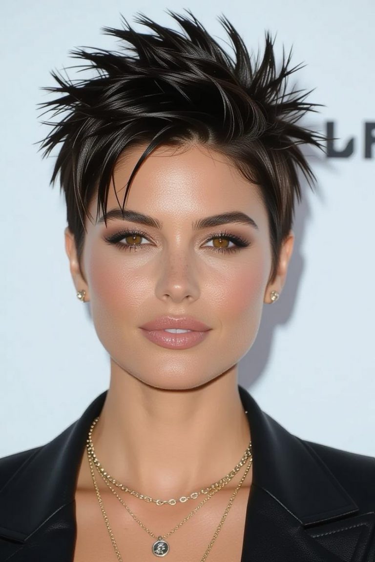 15 Chic Short Spiky Hairstyles to Rock with Confidence - Spesh View