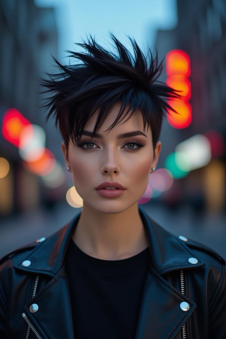 15 Chic Short Spiky Hairstyles to Rock with Confidence - Spesh View