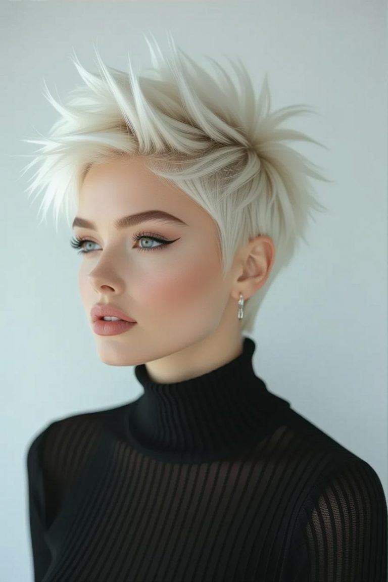 15 Chic Short Spiky Hairstyles to Rock with Confidence - Spesh View