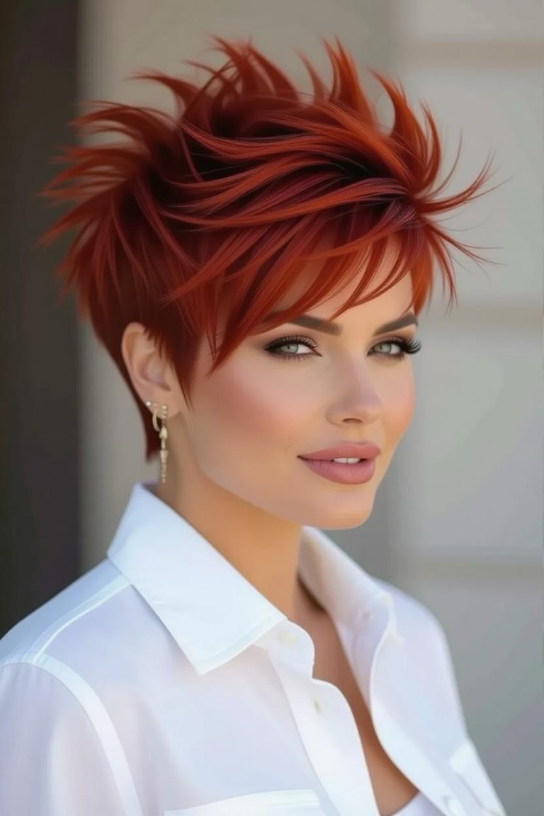 15 Chic Short Spiky Hairstyles to Rock with Confidence - Spesh View