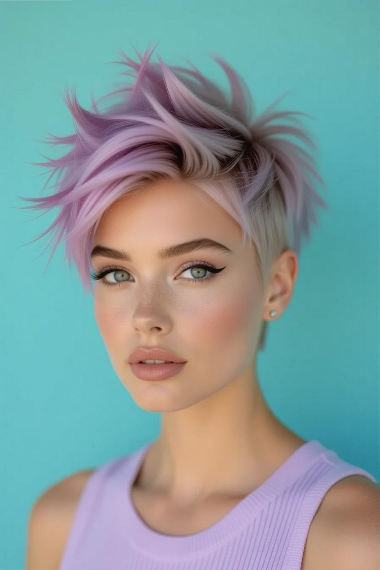15 Chic Short Spiky Hairstyles to Rock with Confidence - Spesh View