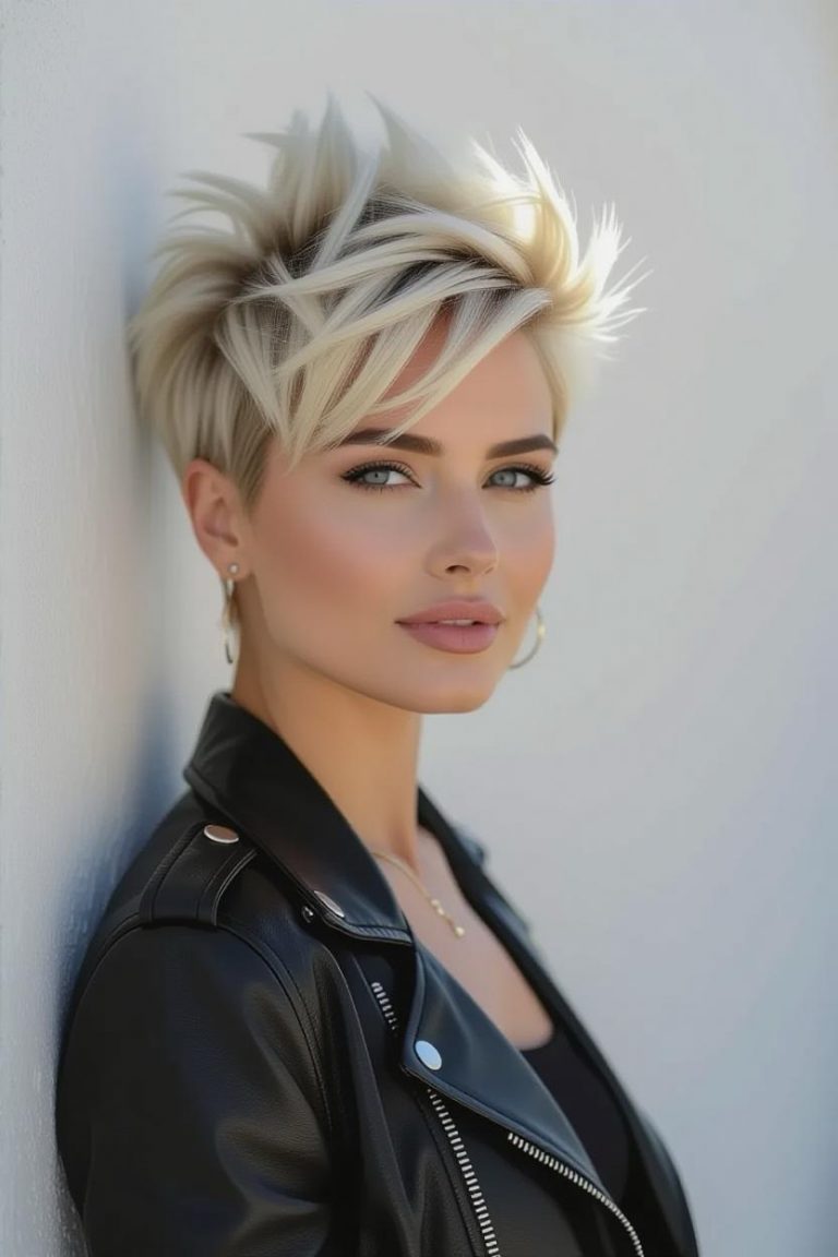 15 Chic Short Spiky Hairstyles to Rock with Confidence - Spesh View