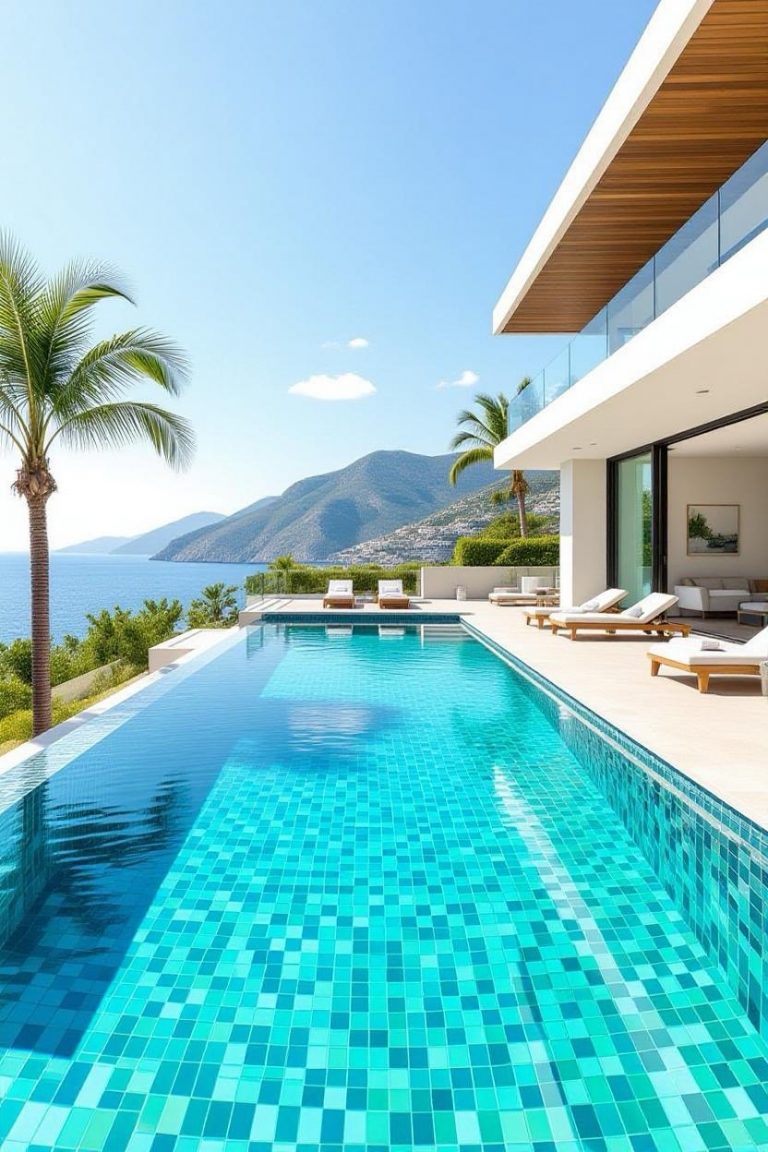 15 Inspiring Pool Tile Ideas for a Breathtaking Backyard Escape - Spesh ...