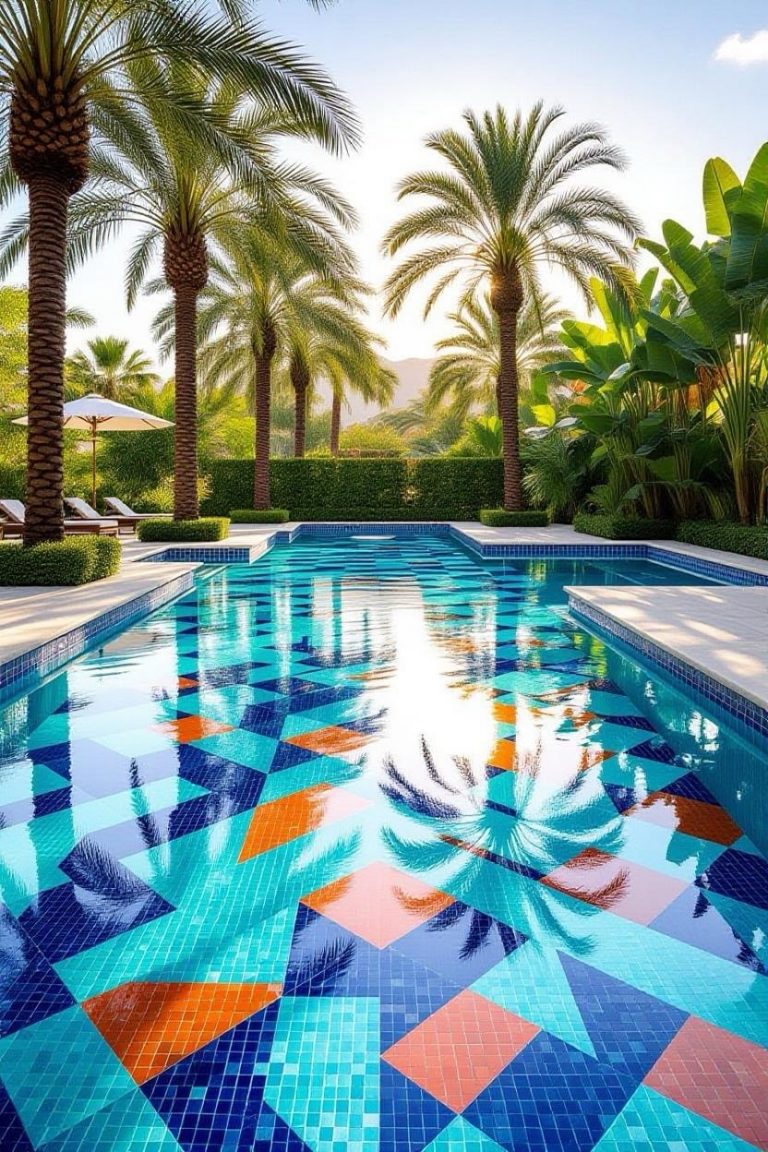 15 Inspiring Pool Tile Ideas for a Breathtaking Backyard Escape - Spesh ...