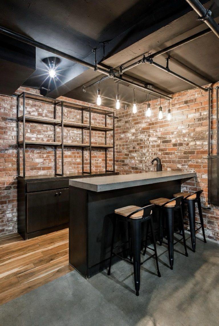 15 Modern Basement Designs with Unforgettable Wow Factor - Spesh View