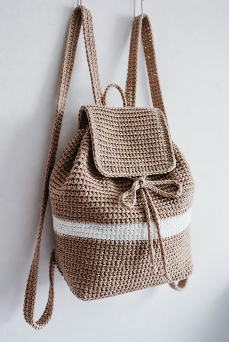 16 Cute & Creative Free Crochet Backpacks Perfect for Kids - Spesh View