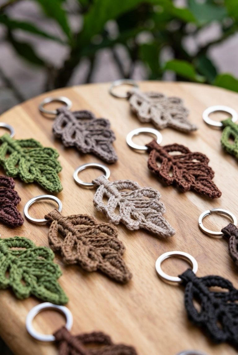 35 Creative Crochet Keychain Ideas That Are Easy and Useful - Spesh View