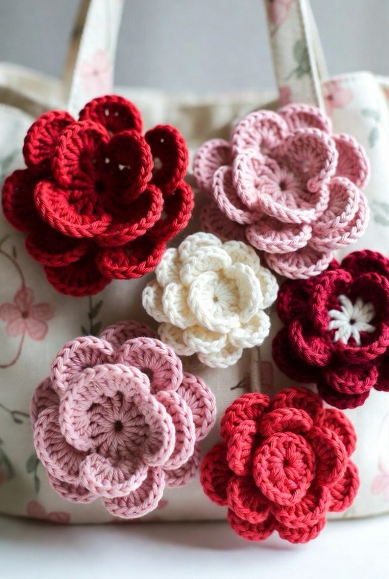26 Lovely Crochet Flower Inspirations to Brighten Any Project - Spesh View