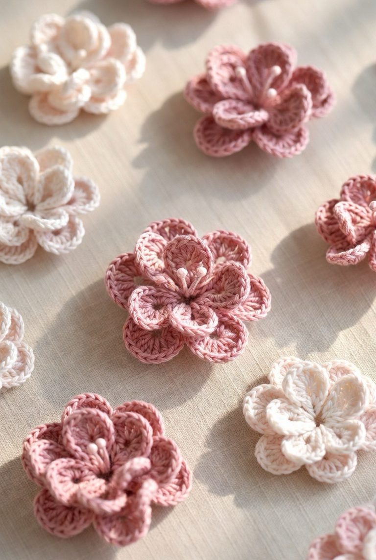 26 Lovely Crochet Flower Inspirations to Brighten Any Project - Spesh View