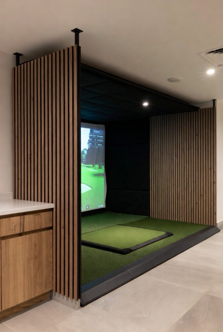 15 Elegant Indoor Golf Room Ideas for a Modern Home Setup - Spesh View