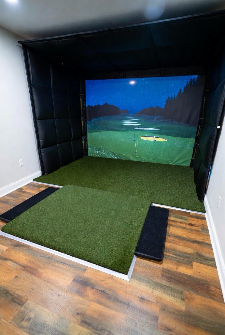 15 Elegant Indoor Golf Room Ideas for a Modern Home Setup - Spesh View