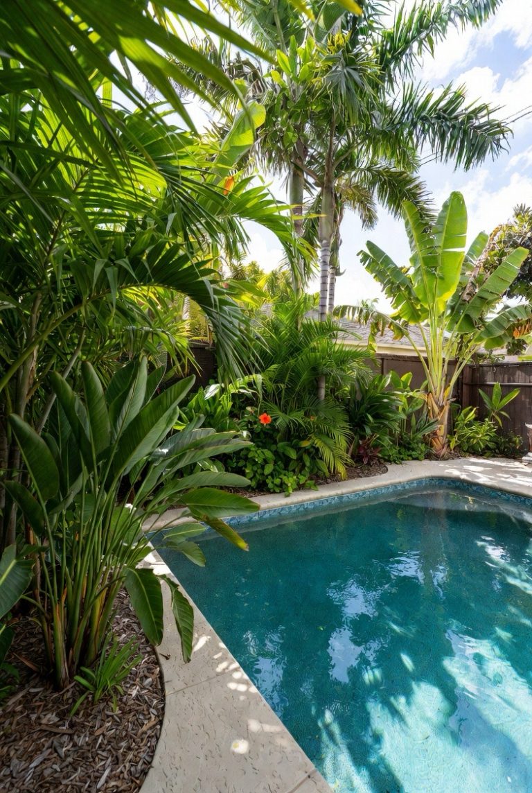 15 Pool Landscaping Ideas That Instantly Elevate Your Backyard - Spesh View