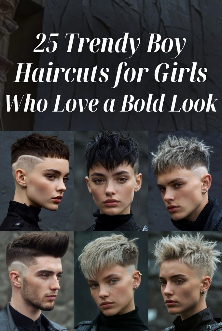 25 Trendy Boy Haircuts for Girls Who Love a Bold Look - Spesh View