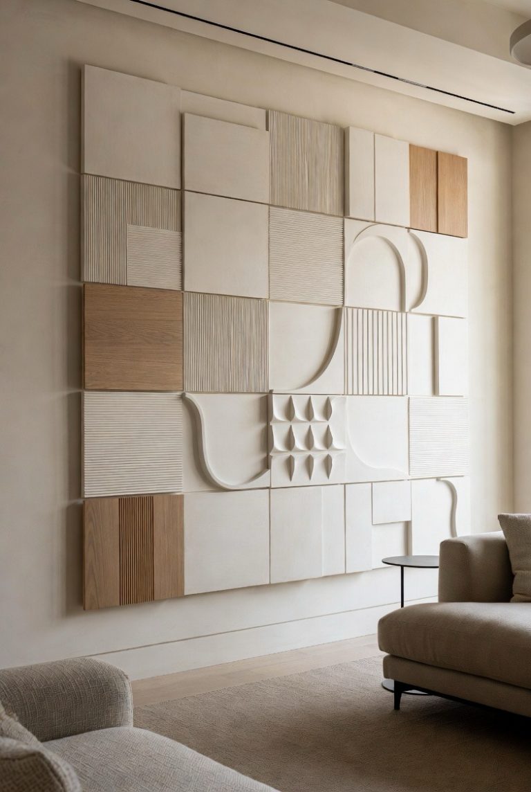20 Modern Living Room Wall Decor Ideas That Make a Statement - Spesh View