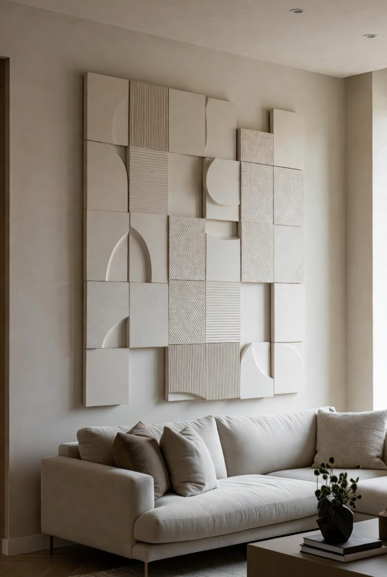 20 Modern Living Room Wall Decor Ideas That Make a Statement - Spesh View