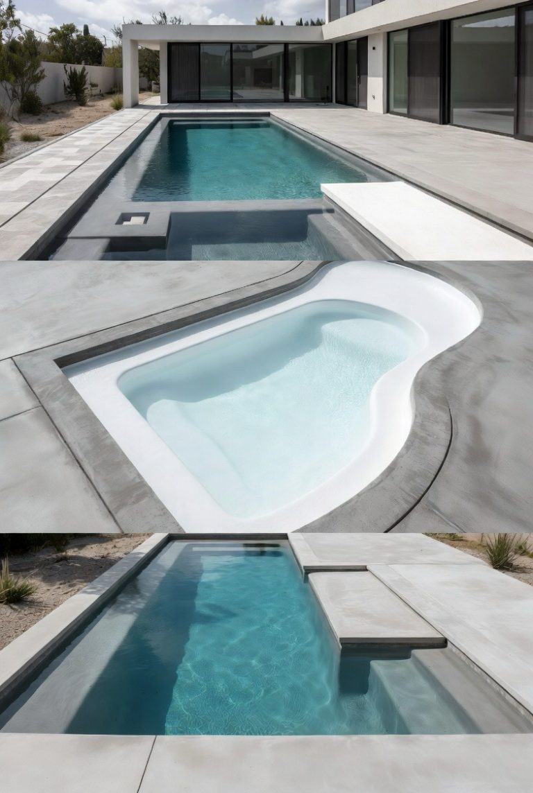 15 Sleek Modern Pool Designs to Elevate Your Backyard Oasis - Spesh View