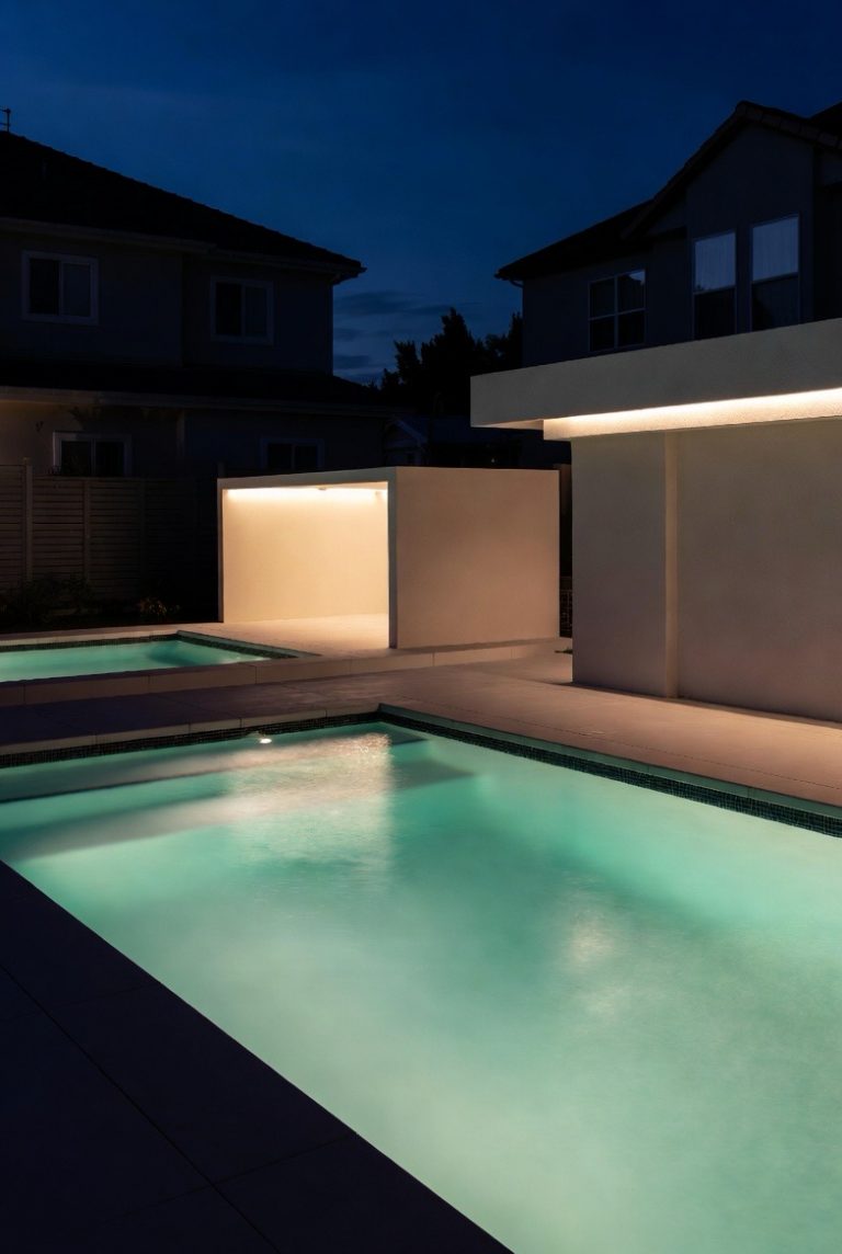 15 Sleek Modern Pool Designs to Elevate Your Backyard Oasis - Spesh View