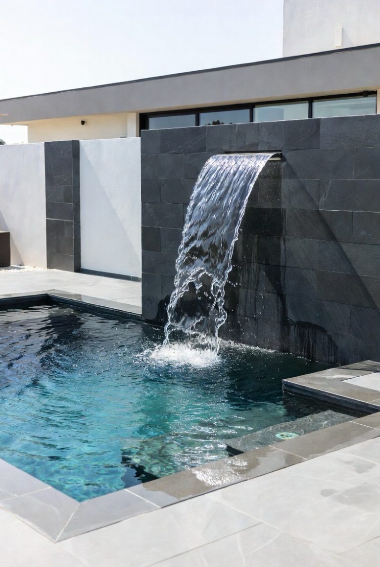 15 Sleek Modern Pool Designs to Elevate Your Backyard Oasis - Spesh View
