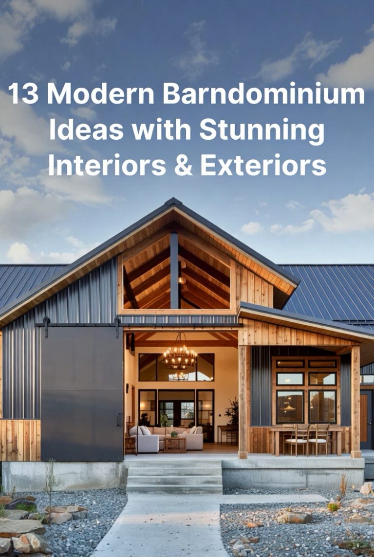 13 Modern Barndominium Ideas with Stunning Interiors & Exteriors ...