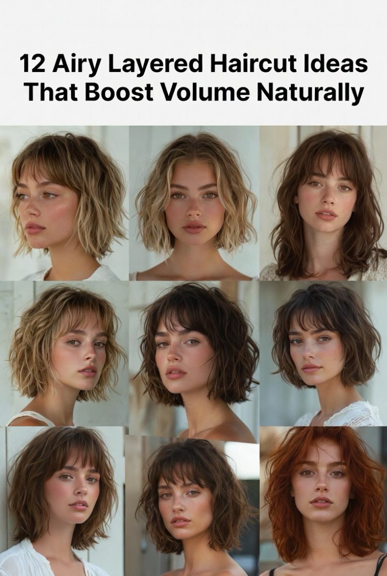 12 Airy Layered Haircut Ideas That Boost Volume Naturally - Spesh View