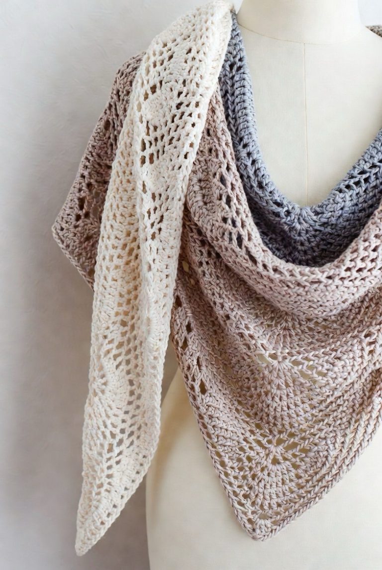 18 Gorgeous Free Crochet Shawl Ideas in Beautiful, Unique Styles ...
