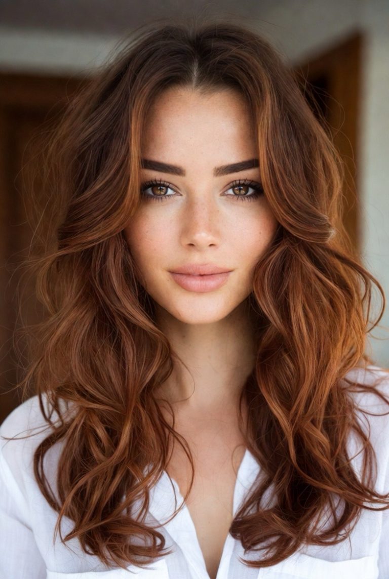 14 Cozy Maple Brown Hair Colors That Glow All Winter Long - Spesh View