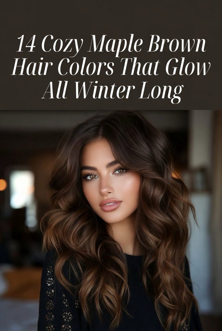 14 Cozy Maple Brown Hair Colors That Glow All Winter Long - Spesh View