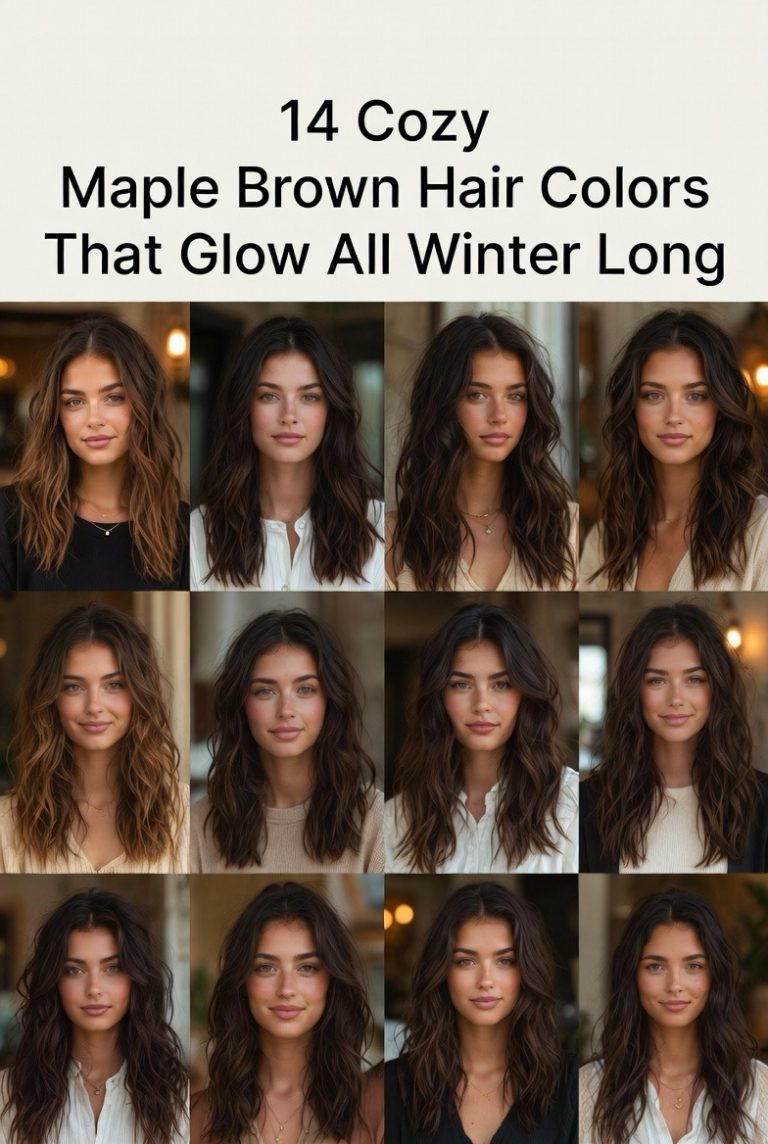 14 Cozy Maple Brown Hair Colors That Glow All Winter Long - Spesh View
