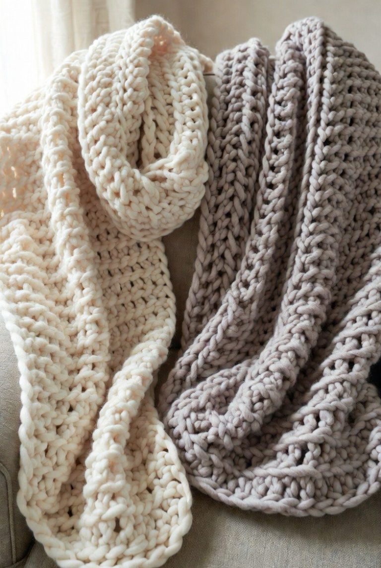 15 Cozy Chunky Crochet Scarves to Warm Up Your Winter Wardrobe - Spesh View